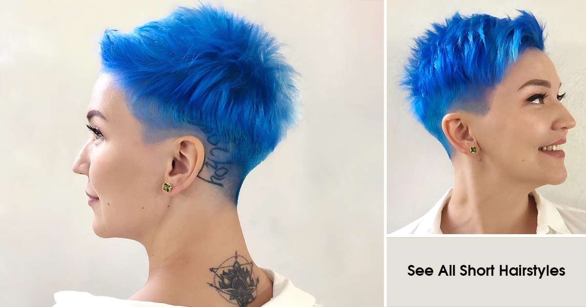 Vibrant Blue Pixie Cuts: Bold Styles for Confident Women - Likeeed