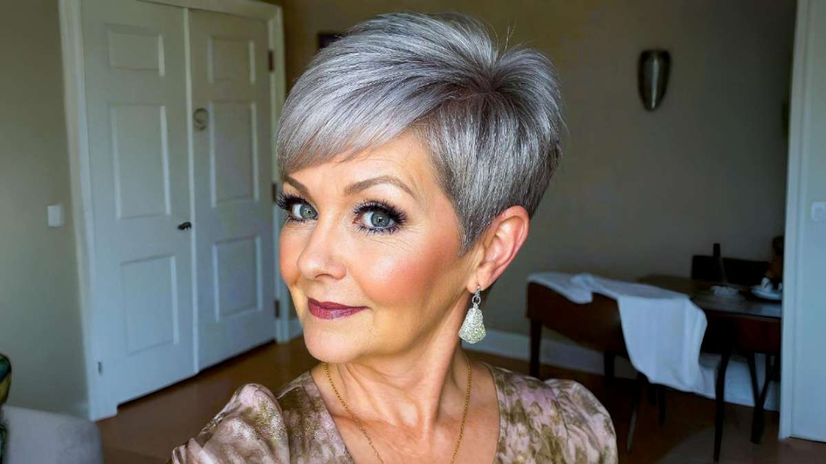 Silver Pixie Cuts that Redefine Grace and Modern Edge - Likeeed
