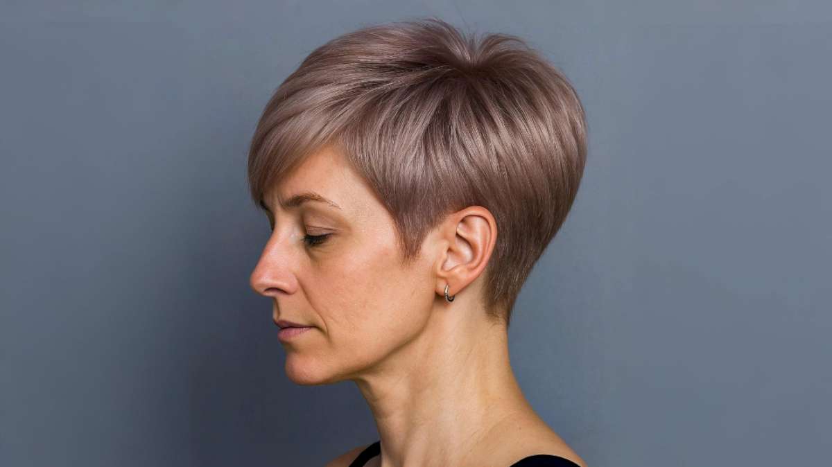 Versatile Ash Lavender Pixie Cuts That Radiate Modern Elegance - Likeeed