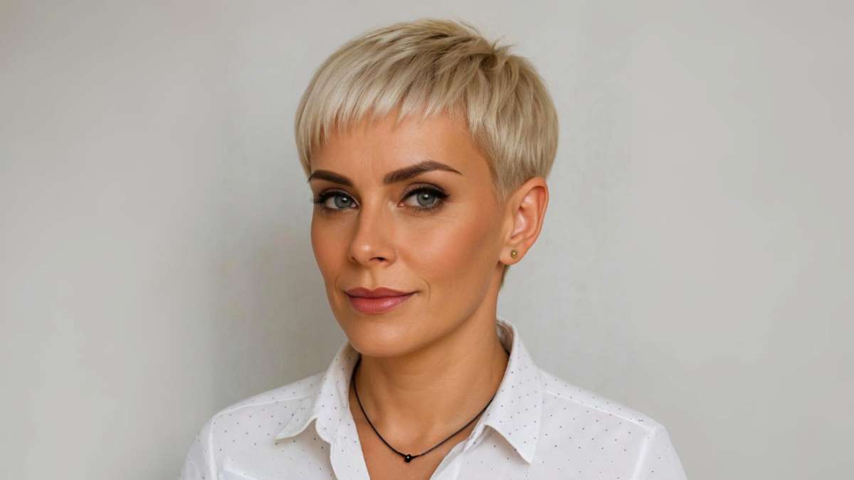 Refined Platinum Pixie Cuts from Every Angle - Likeeed