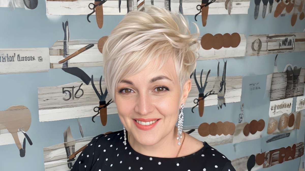 Platinum, Feathered Pixie Perfection from Every Angle - Likeeed