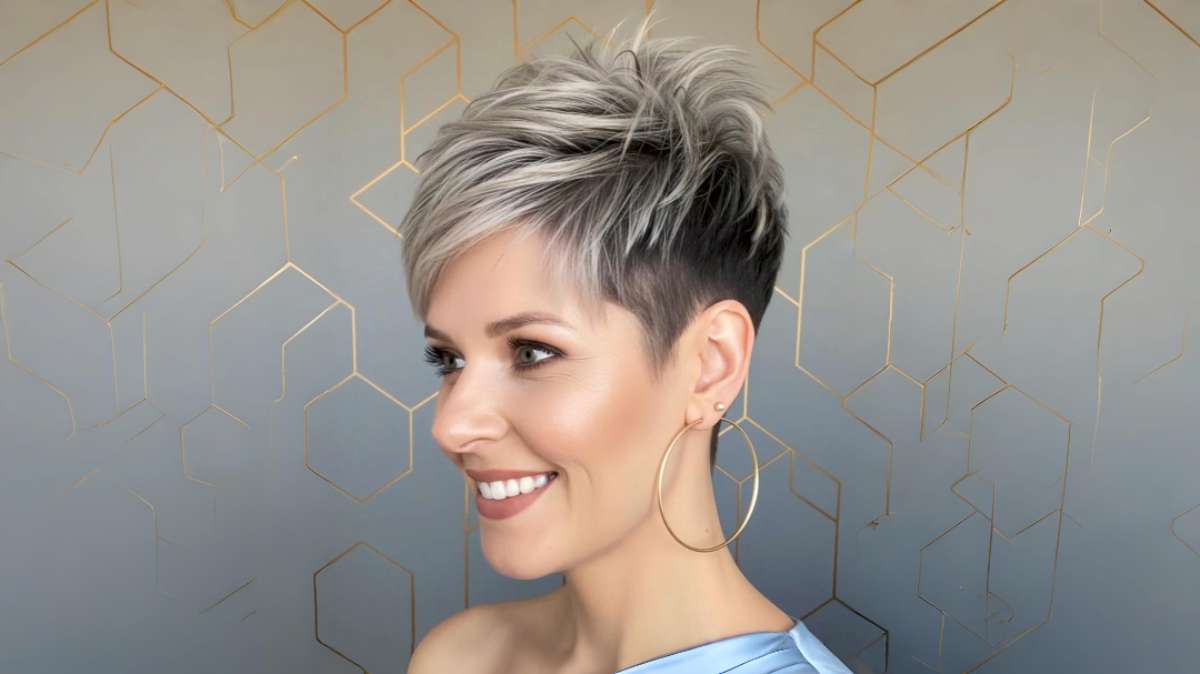 Platinum Pixie Elegance: The Modern Definition of Sophisticated Short ...